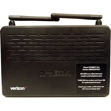Amazon Com D Link Dsl Wireless N Adsl Modem Router Model Dsl B Verizon Ver Vz