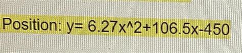 [physics 1d Kinematics] I Got A Function For A Position And Time Graph