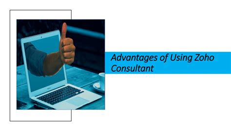 Ppt Advantages Of Using A Zoho Consultant Powerpoint Presentation Free Download Id 10961071