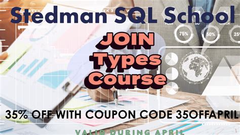Master Sql Joins This April At Stedman Solutions