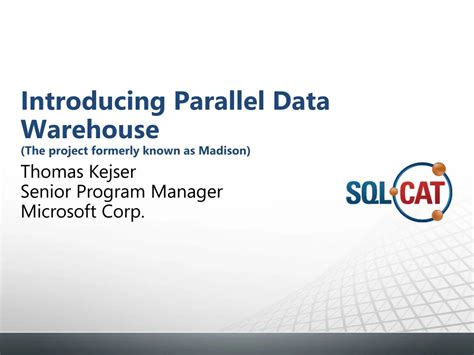 Ppt Introducing Parallel Data Warehouse Powerpoint Presentation Free