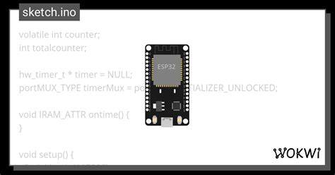 Sketch Ino Wokwi ESP STM Arduino Simulator