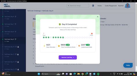 Ayyanar R On Linkedin Day9 Nxtcode Nxtwave Nxtwaveccbp Nxtwaveacademy Nxtcode