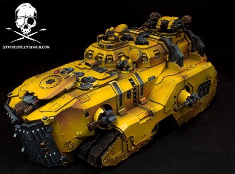 Imperial Fists Mastodon Assault Tank Rwarhammer40k