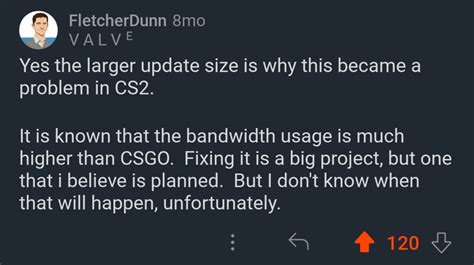 Has Anyone Tested If The Issue Of High Bandwidth Usage In Cs2 Is Fixed Yet R Globaloffensive