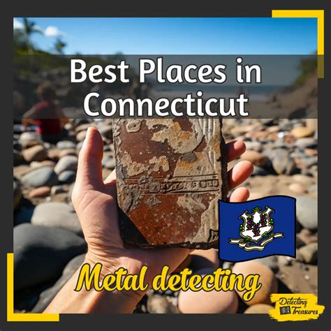 15 Best Places To Metal Detect In Connecticut Map 2024