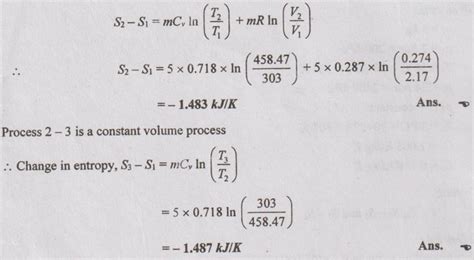 solved anna university problems on entropy principles thermodynamics