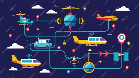 Premium Vector A Virtual Simulation Showing The Complex Algorithms