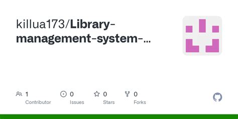 GitHub Killua Library Management System CSharp