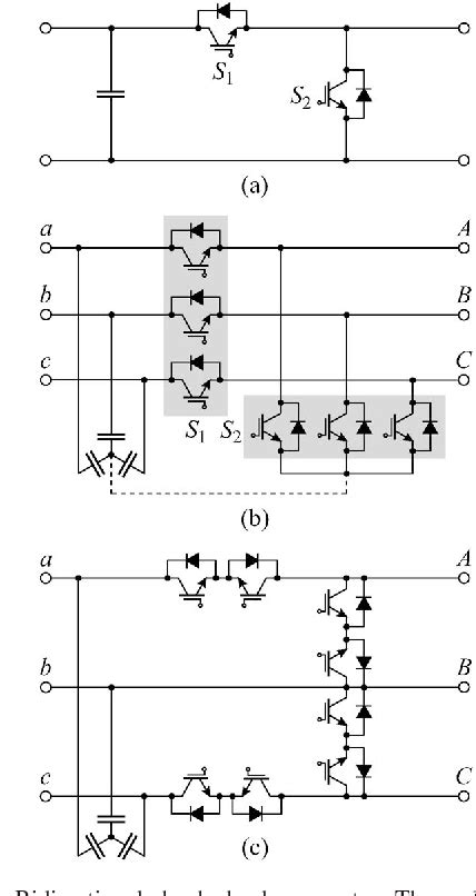 Figure 1 From Review Of Three Phase Pwm Acac Converter Topologies