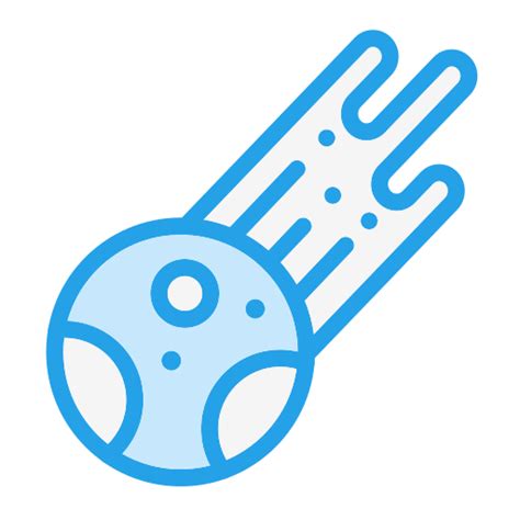 meteor generic color lineal color icon