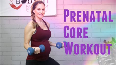 15 Minute Prenatal Core Workout Ab Exercises For Pregnancy Youtube