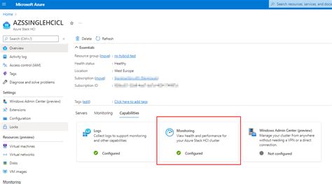 Azure Stack Hci Insights The Updated Hci Monitoring