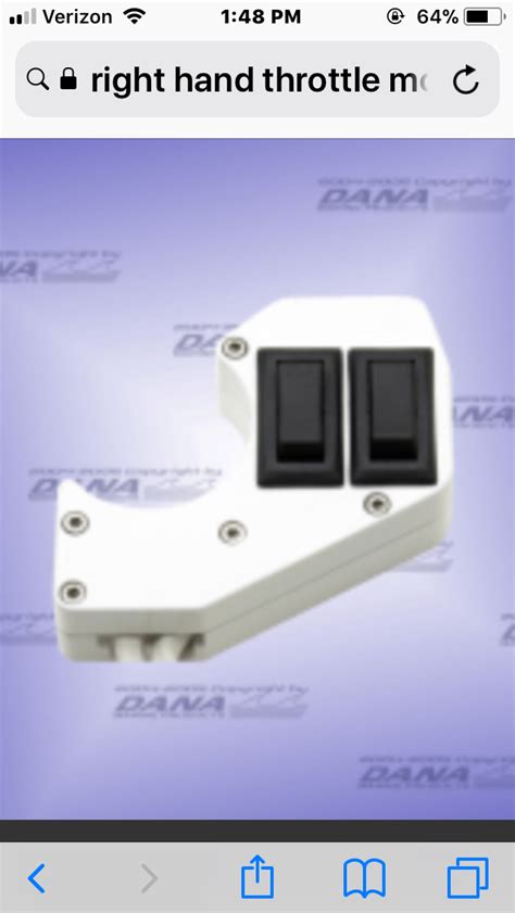 Throttle Mounted Right Hand Trim Switch Offshoreonly Com