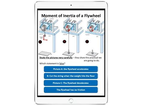 Flywheel Practical Engineering Moments Of Inertia A Level Physics Teaching Resources