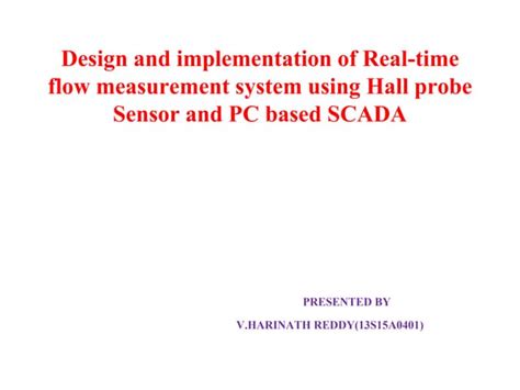 flow measurement pptx