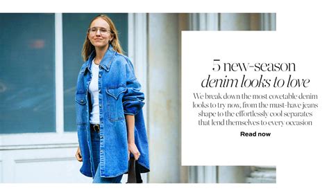 Net A Porter 5 Fresh Ways To Wear Denim This Season Milled