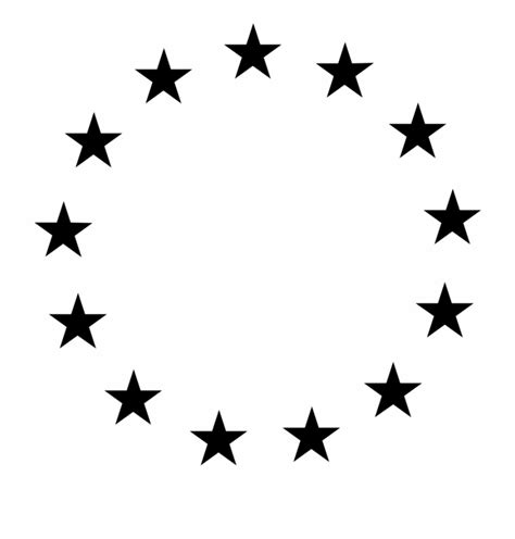 13 Stars 13 Star Circle Png Clip Art Library