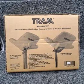Tram Hdtv Digital Amplified Antenna Rv Head 727932015925