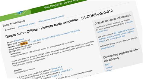 actualización de drupal 7 8 y 9