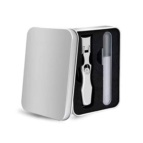 New Ultra Sharp Nail Clippers Steel Wide Jaw Opening Anti Splash