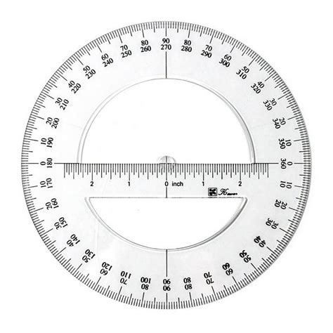 360 Degree Protractor Kmart Cheapest Clearance