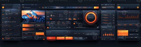 develop user interface kit for website design incorporating modern