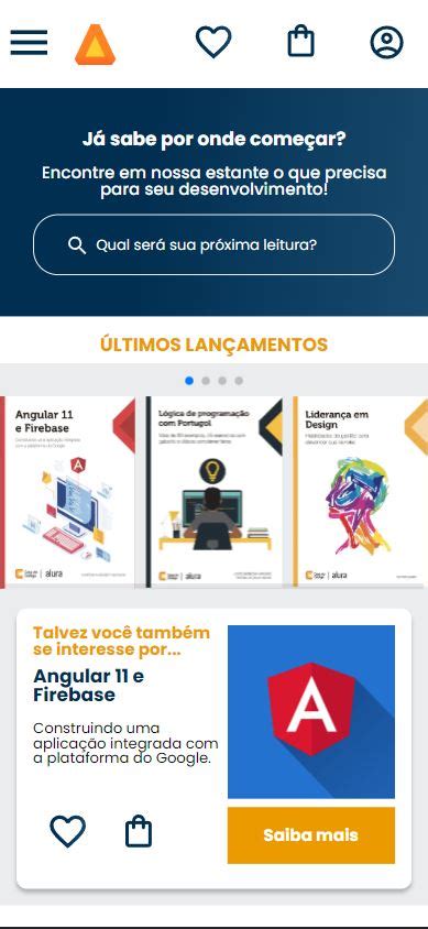 GitHub Syso Mobile First O Alura Books é um site de compra e leitura de livros