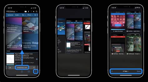 How Safari In Ios 15 Works With New One Handed Design 9to5mac