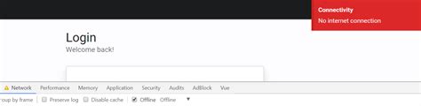 Connection Listener For Vuejs Vue Script
