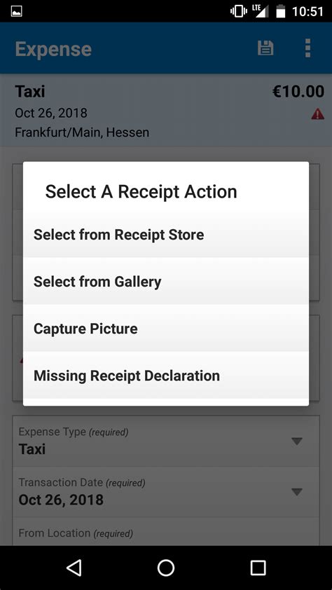Solved Missing Receipt Affidavit Sap Concur Community