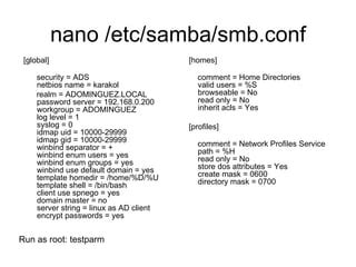 Joining An Ubuntu Machine To An Active Directory PPT