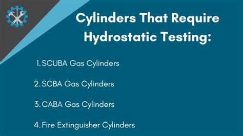 Why Do Cylinders Need Hydrostatic Testing Hydrostatic Testing 101