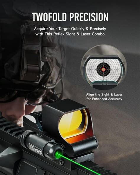 Pinty 3 Moa Red Dot With Integrated Red Laser 4 Reticle Patterns 5