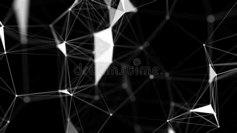 Network Connection Structure Big Data Connecting Points And Lines Abstract Technology