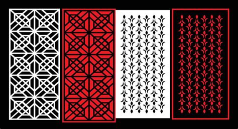 Decorative Wall Panel Set Chinese Mdf Cnc Router Laser Cutting Pattern Design For Mdf Wood