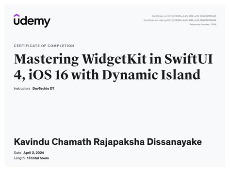 🚀 Leveled Up Mastering Widgetkit In Swiftui Certification Achieved