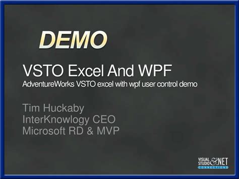 Ppt Vw302 Integrating Wpf And Wcf Into Your Office Business