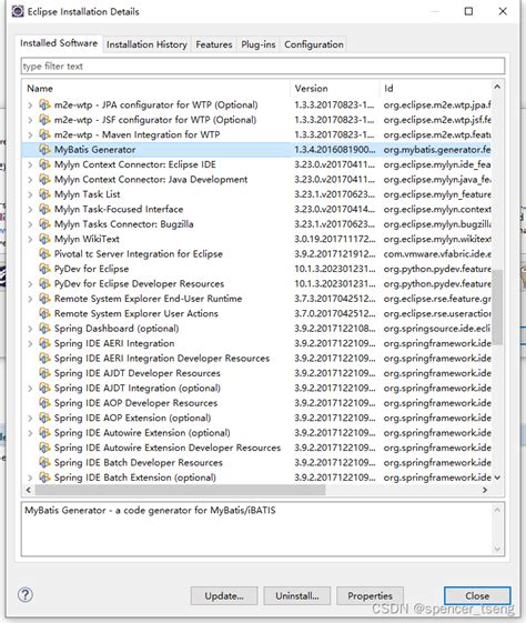 Mybatis Generator 142