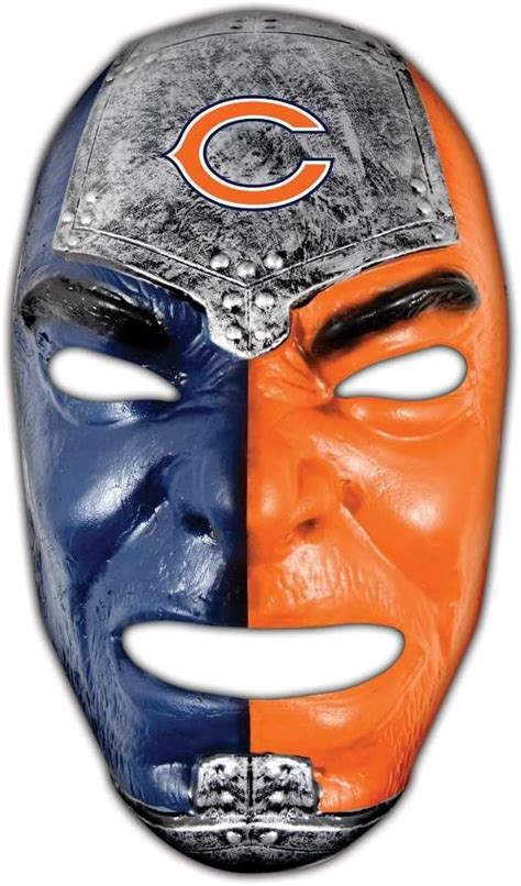 Brandclub Franklin Sports Chicago Bears Nfl Fan Face Mask Team