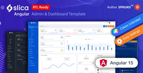 Slica Angular Admin And Dashboard Template Alldigitalcode
