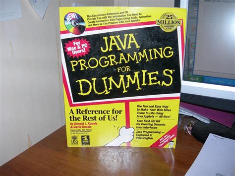 Java Programming For Dummies Koosis Donald J 9781568849959 Amazon
