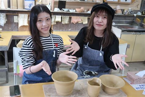 明るくて、楽しいお二人だったな 佐賀の体験施設｜観光体験・陶芸体験・ものづくり体験｜志田焼の里博物館