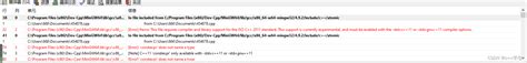 编程报错日志： Error Error This File Requires Compiler And Library Support