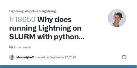 Why Does Running Lightning On Slurm With Python Perform Worse Than With