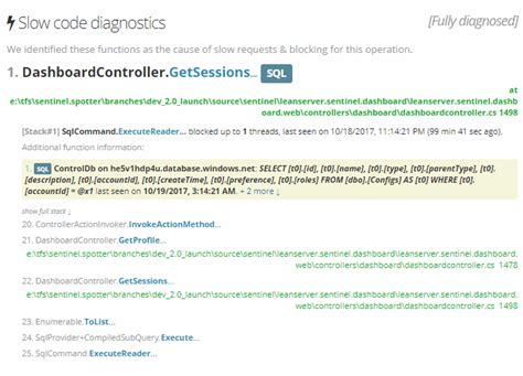 automatic slow code diagnostics [how to]