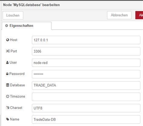 Mysql Connection Errors In Node Red In A Docker For Windows