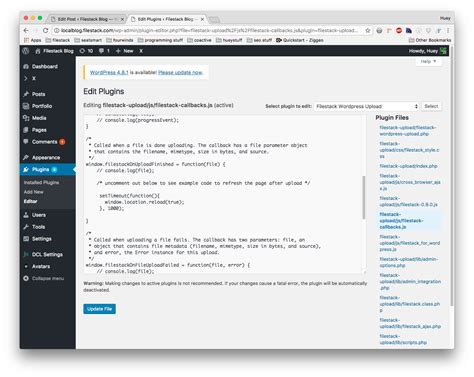 Seamless Integration With Filestack WordPress Upload Plugin
