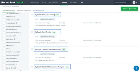 Evaluate Data Engineering Skills In HackerRank HackerRank Blog