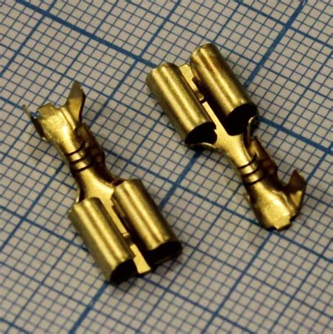 Ножевой разъем 6.3мм F1-6.4 (gold) 22027 - купить по выгодной цене в ...